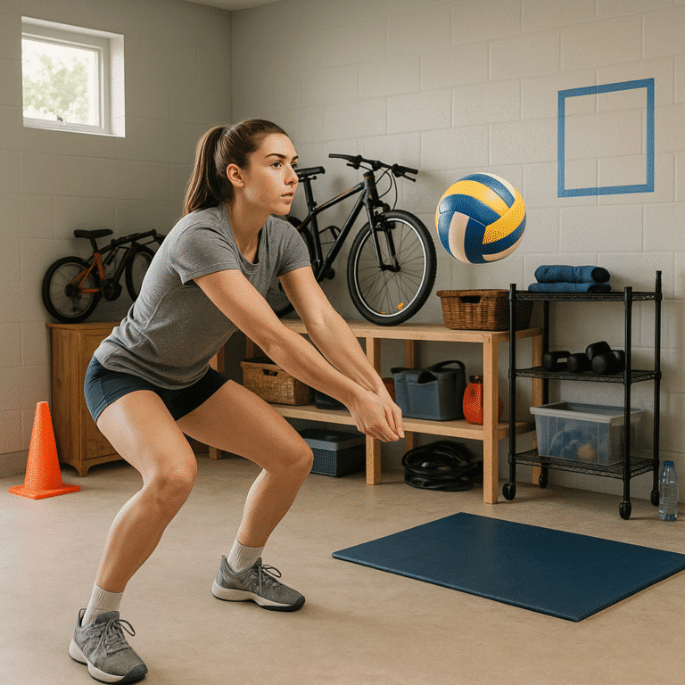 How to Practice Volleyball Basic Skills at Home? Tips for Building a ...